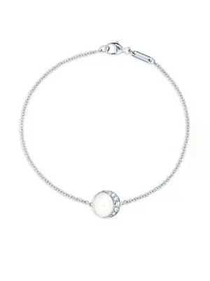 DAVID MORRIS 18k White Gold Fortuna Diamond Bracelet - Silver