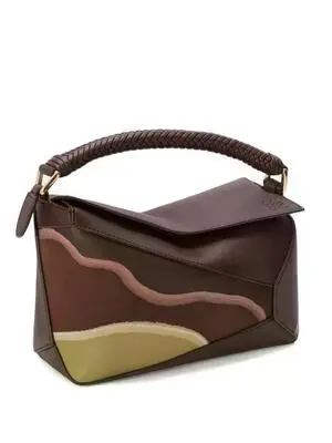 Loewe Small Puzzle Edge Landscape Tote Bag