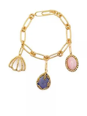 AURÉLIE BIDERMANN Charm-link Bracelet - Gold