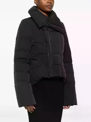 Rick Owens Asymmetrical Quilted Jacket