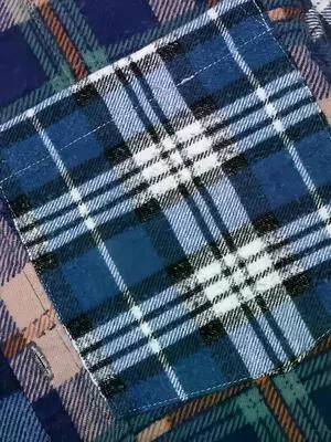 Needles Patchwork Flannel Shirt