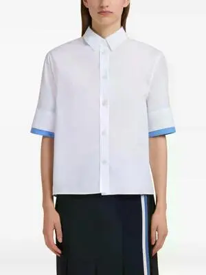Marni Contrasting-cuffs Shirt