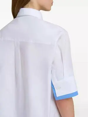 Marni Contrasting-cuffs Shirt