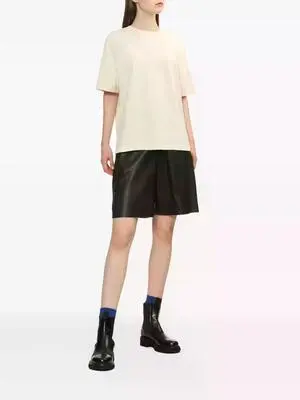Maison Kitsuné Embroidered Cotton T-shirt