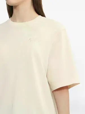 Maison Kitsuné Embroidered Cotton T-shirt