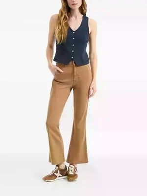 Veronica Beard High-rise Flare Jeans