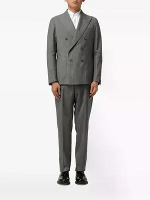 Tagliatore Pinstripe Double-breasted Suit Jacket