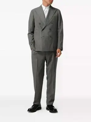 Tagliatore Pinstripe Double-breasted Suit Jacket