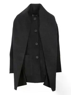 THE DYNAMIS STUDIO Button-fastening Wool Coat