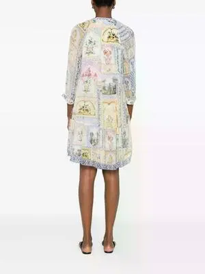 Camilla Floral-print Tiered Dress