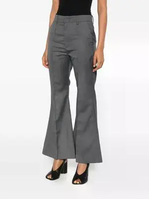 Rokh Crease Flared Trousers