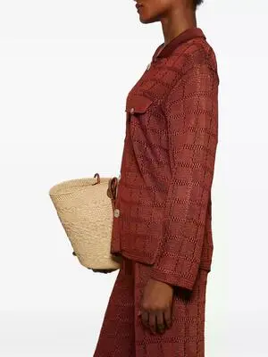 Calle Del Mar Grid-pattern Long-sleeve Shirt