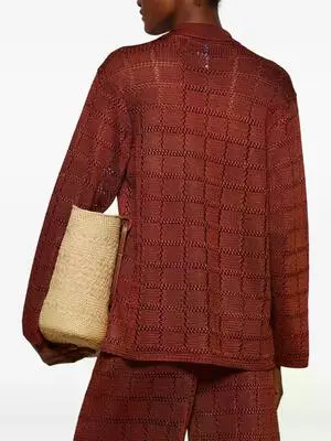 Calle Del Mar Grid-pattern Long-sleeve Shirt