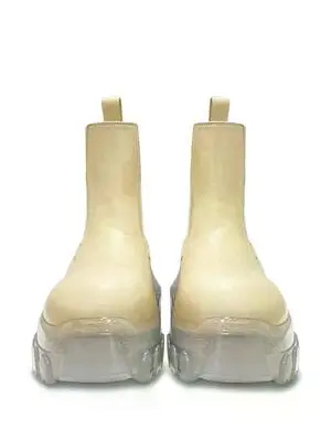 Rick Owens Beatle Bozo Tractor Chelsea Boots - Neutrals