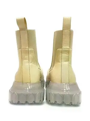 Rick Owens Beatle Bozo Tractor Chelsea Boots - Neutrals