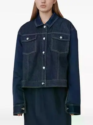 OPÉRASPORT Buttoned Denim Jacket