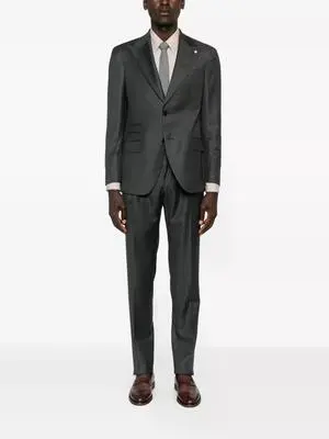 LUIGI BIANCHI MANTOVA Wool Two-button Suit