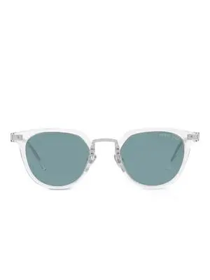 Prada Round-frame Sunglasses - Neutrals