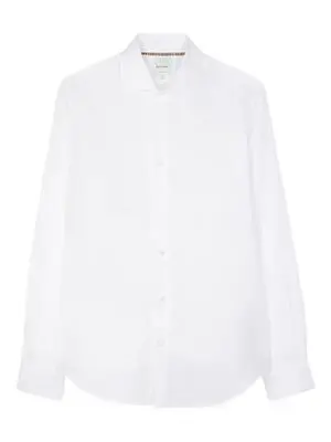 Paul Smith Long-sleeve Linen Shirt - White