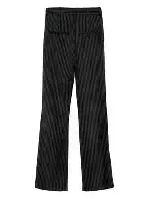 ALMAZ Pinstripe Split-knee Trousers