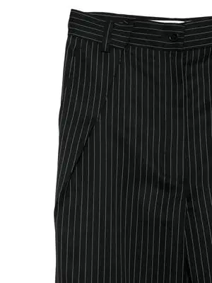 ALMAZ Pinstripe Split-knee Trousers