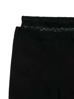 ALMAZ Lace-trim Trousers