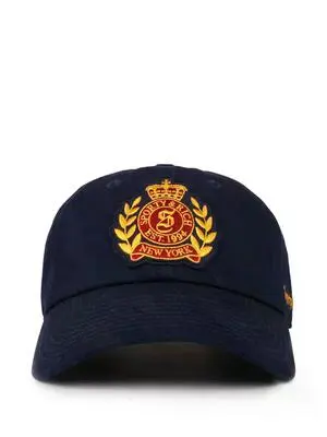 SPORTY & RICH Crest Baseball Cap - Blue