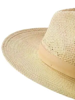 Janessa Leoné Woven Fedora Hat