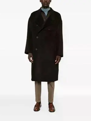 Emporio Armani Patch-pocket Button Coat
