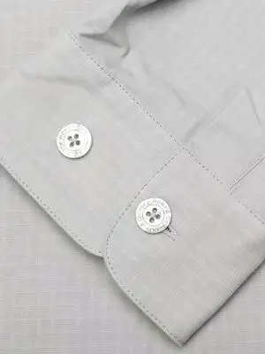 ADVISORY BOARD CRYSTALS Pocket Button-down Shirt - Grey