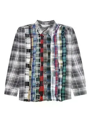 Needles Ribbon-flannel Shirt