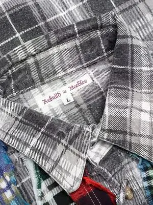 Needles Ribbon-flannel Shirt