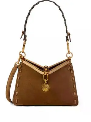 Etro Vela Suede Shoulder Bag
