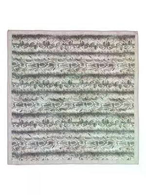 TWINSET Snakeskin-print Scarf - Neutrals