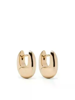 Tom Wood Small Pebble Hoop Earrings - Gold