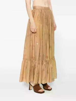 BLAKLACE Straight Hem Skirt