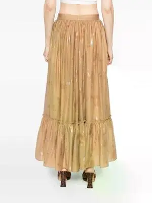 BLAKLACE Straight Hem Skirt