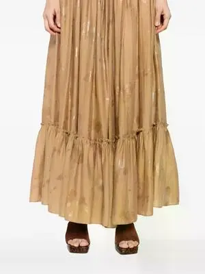 BLAKLACE Straight Hem Skirt