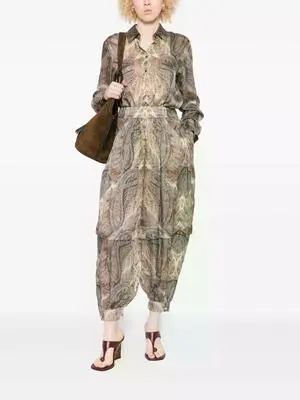 Zimmermann Paisley-print Button-front Shirt