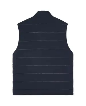 Robert Talbott Driver Quilted Vest - Navy