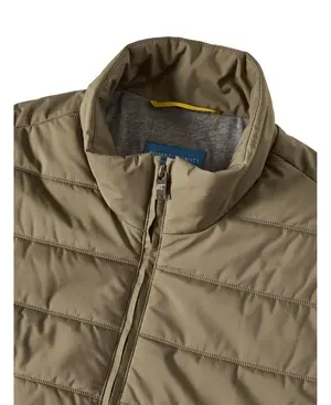 Robert Talbott Driver Quilted Vest - Taupe