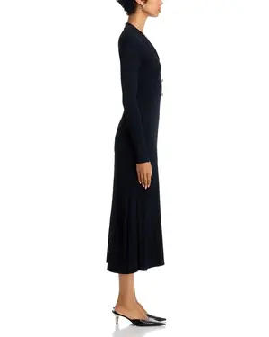 French Connection Knit Maxi Dress - Black