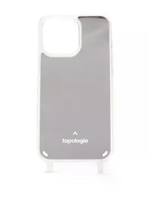 TOPOLOGIE Verdon Mirrored Phone Case - Grey