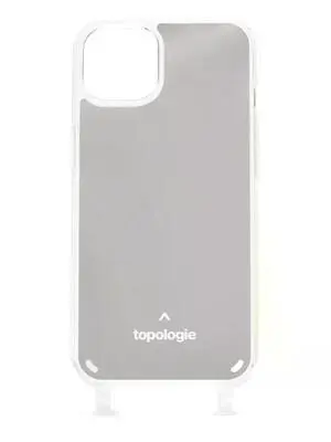 TOPOLOGIE Verdon Mirrored Phone Case - Silver