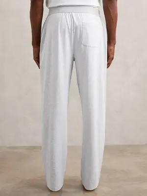 REISS Hugo Cotton Jersey Logo-waistband Joggers With Stretch