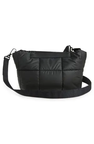 VEECOLLECTIVE Porter Basque Quilted Recycled Nylon Clutch
