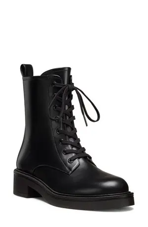Stuart Weitzman Lace Up Booties