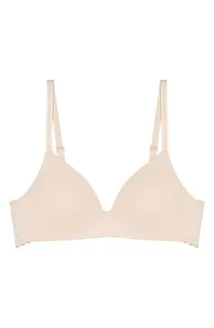 Chantelle Pila Wireless Triangle Bra - Talc