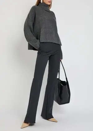 JOSEPH Ribbed Wool-blend Jumper