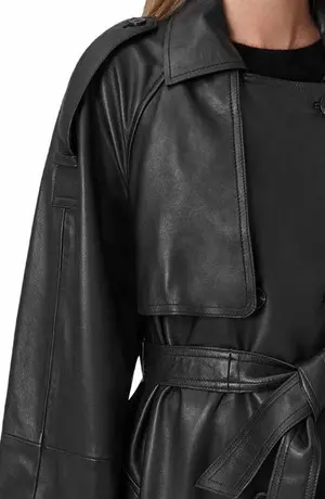ALLSAINTS Reed Leather Trench